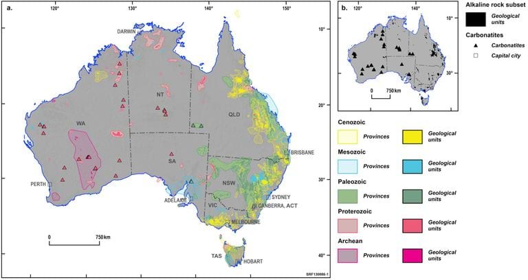 Alkaline Rocks Atlas of Australia | EFTF